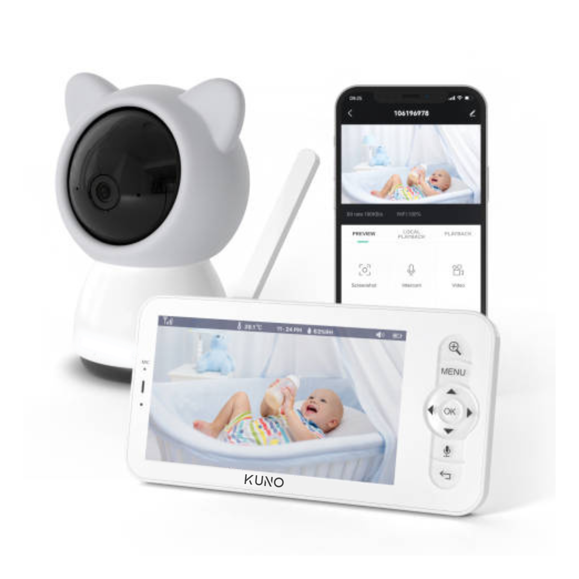 Babyfoons met camera - Beste 5 babyfoons!